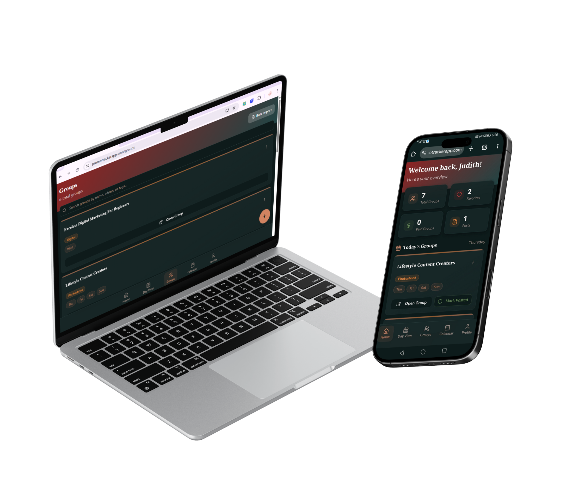 PromoTracker - Track Your Facebook Group Promotions